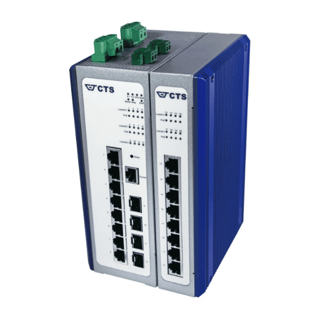 Industrial PoE Switches - Power Over Ethernet Solutions